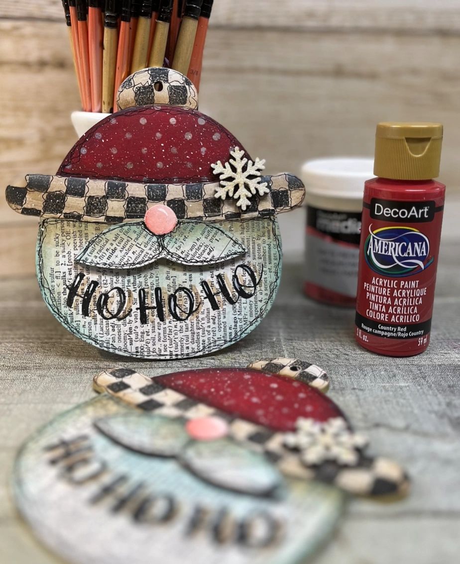 Rolly Polly Santa Claus E Pattern